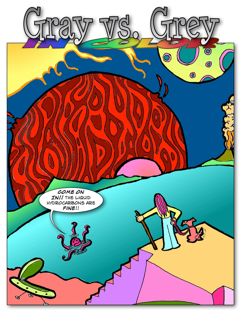 Gray Vs. Grey in Color the Hydrocarbons are Fine – JWCoenArtist